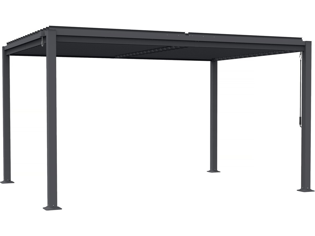 Pergola bioclimatique autoportante avec lames orientables "Howard" - 3 ...